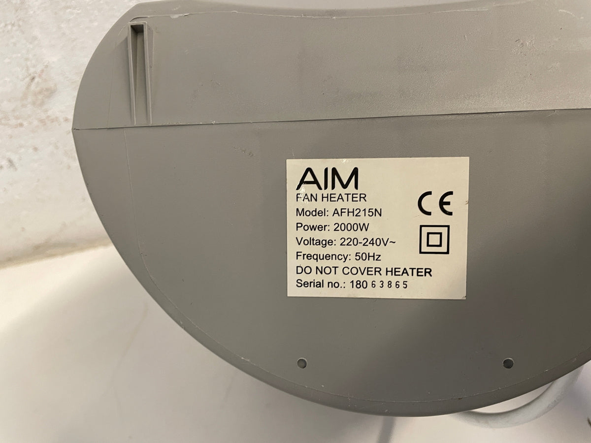 Aim Fan Heater - PRICE DROP | 2ndhandwarehouse.com