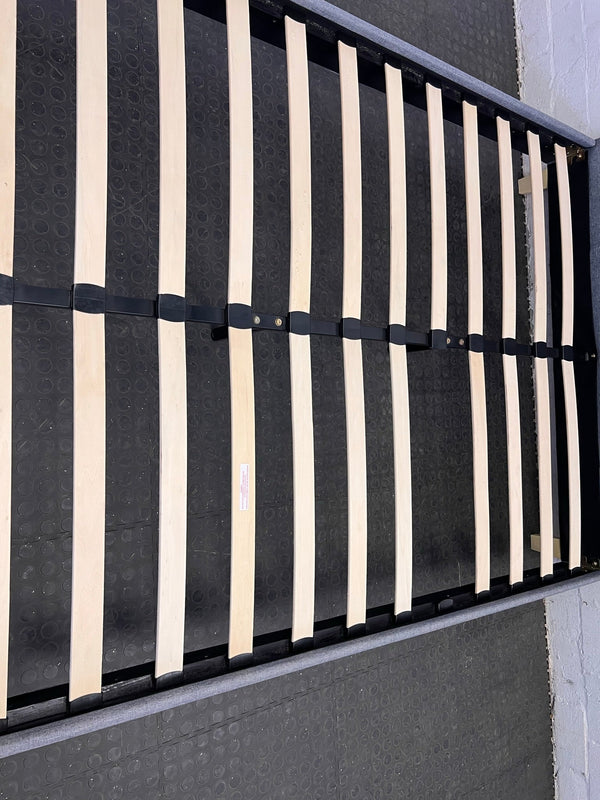 Grey Fabric Decofurn Double Bed Base | 2ndhandwarehouse.com