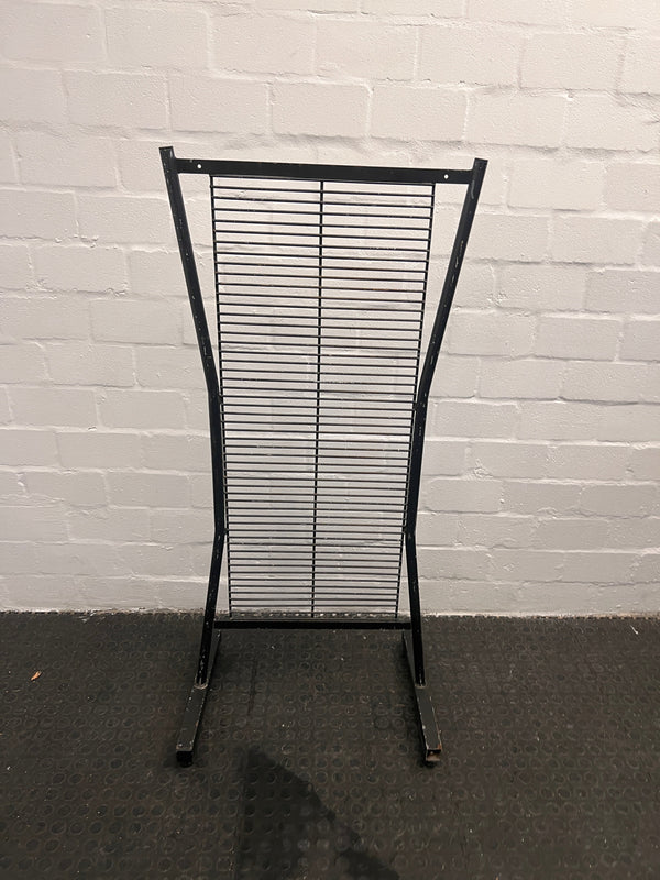 Black Stand Alone Display Rack | 2ndhandwarehouse.com