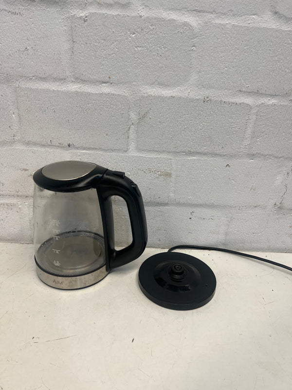 Aim Glass Cordless Kettle | 2ndhandwarehouse.com