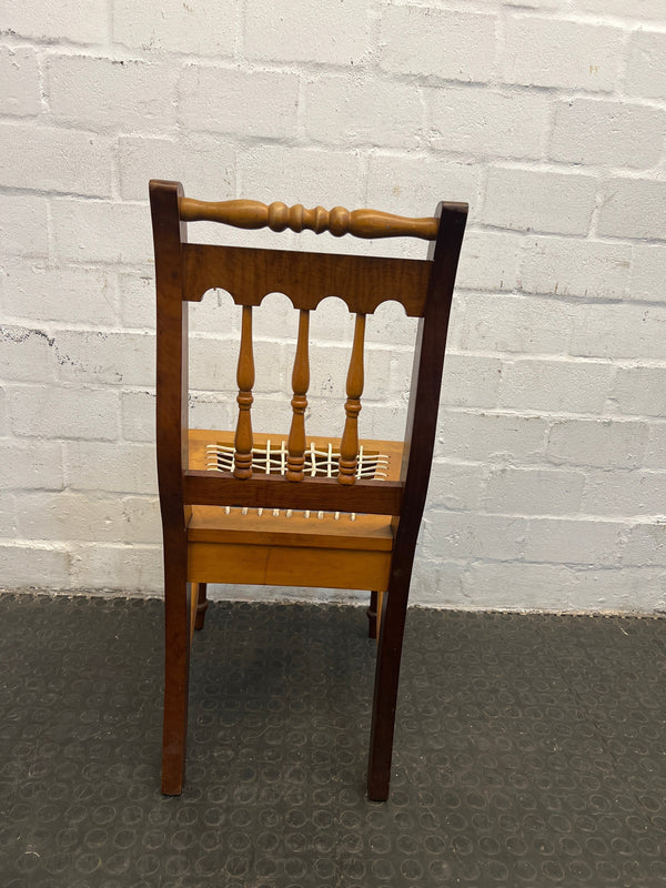 Yellow Wood Riempie Chairs (some Wear & Tear) | 2ndhandwarehouse.com