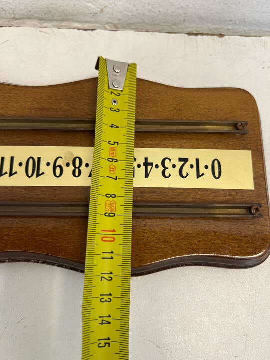 Vintage Wooden Pool Billards Snooker Scoreboard | 2ndhandwarehouse.com