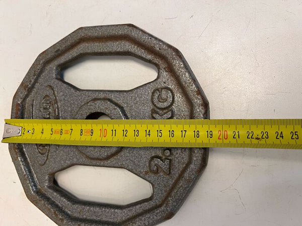 Trojan 2.5KG Weight Lift Disks (Rusted) | 2ndhandwarehouse.com
