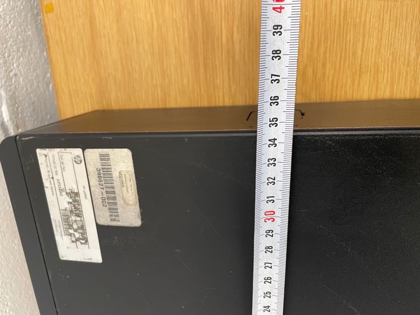 HP rp5700 Base Model Desktop PC (AV334AV - 1.8GHZ 2GB RAM 232GB HDD ...