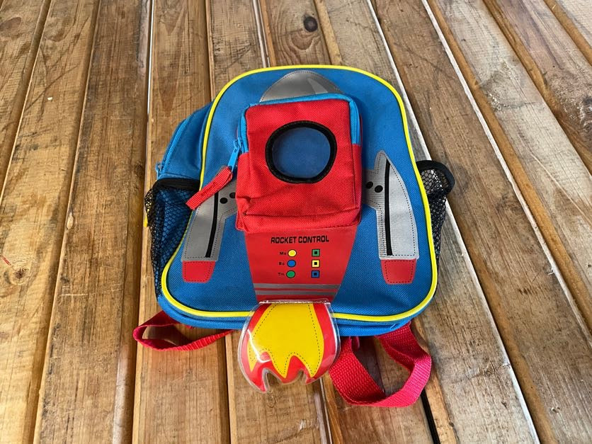 Rocket Control Kids Backpack | 2ndhandwarehouse.com